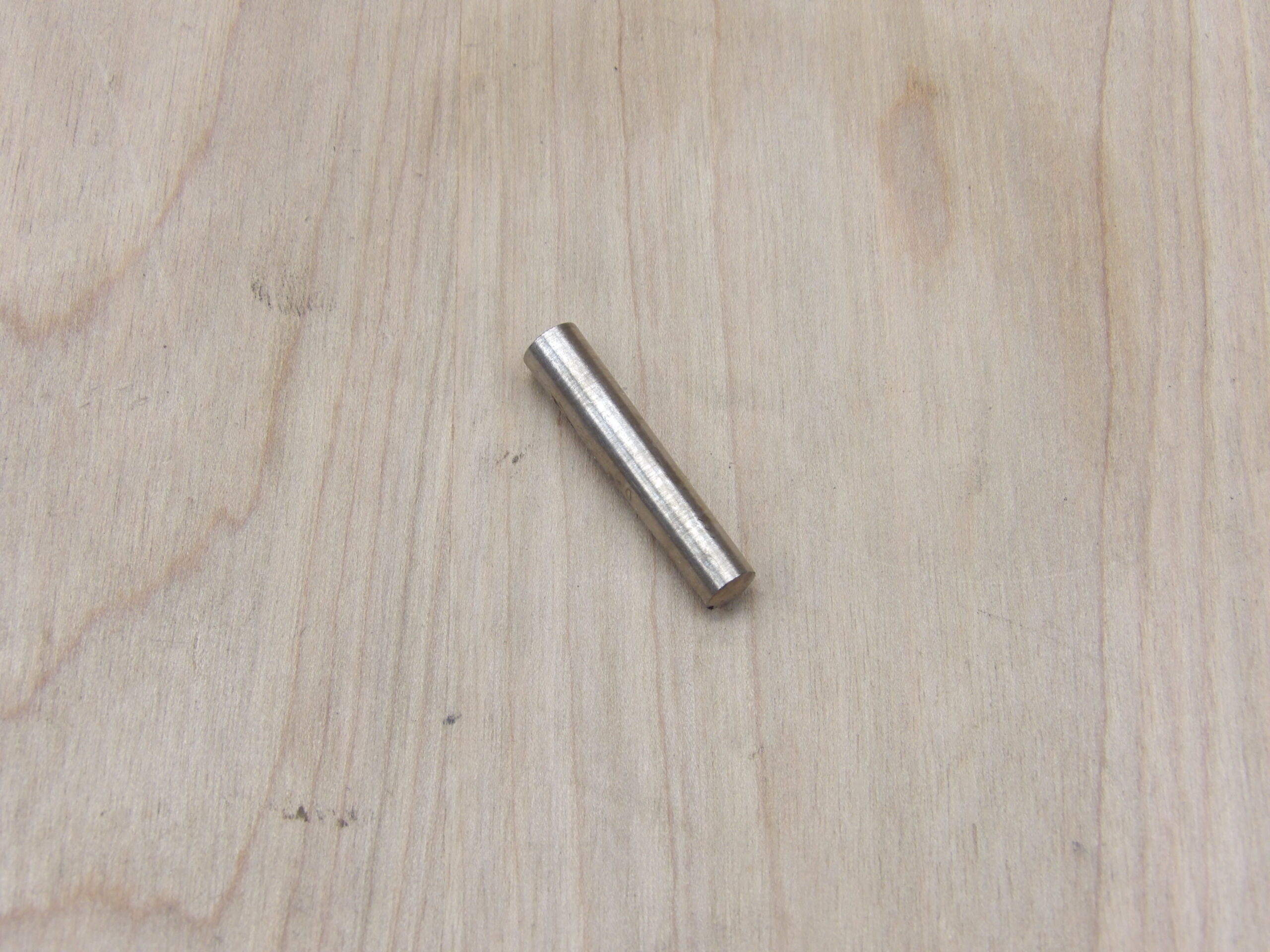 Brake foot lever taper pin